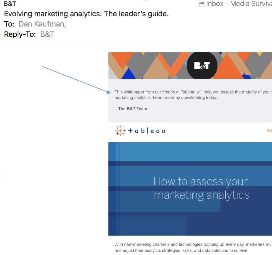 How to write email preview and preheader text - Media Survival – Australia